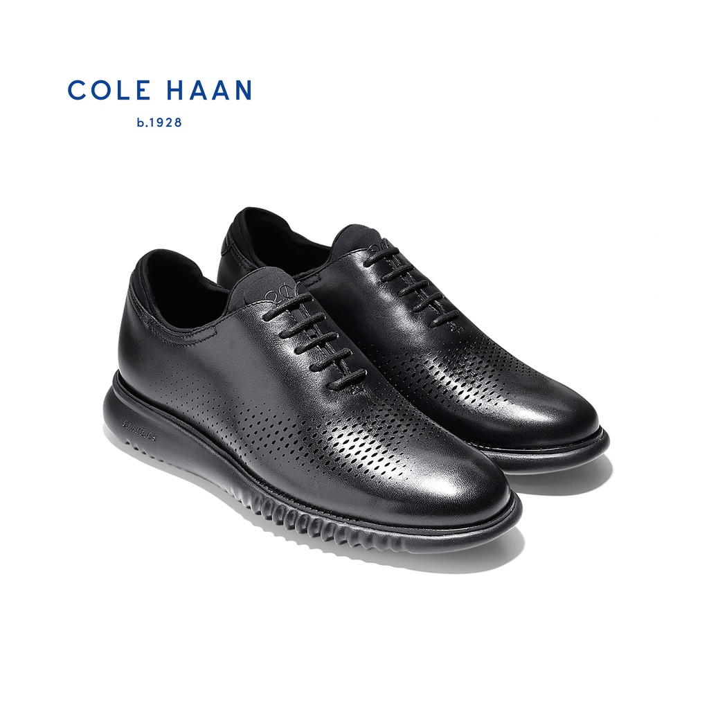 Cole Haan C23832 Men's 2.ZERØGRAND Lined Laser Wingtip Oxford Shoes ...