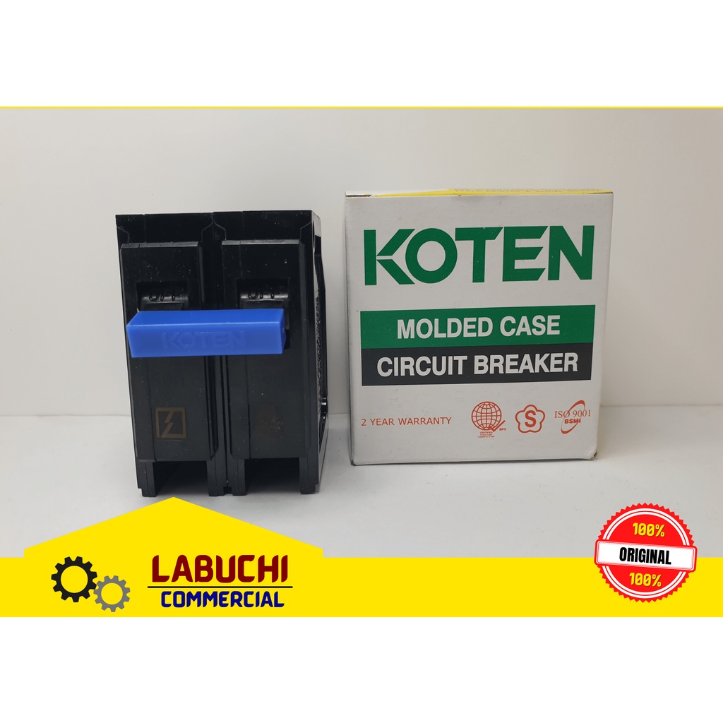 CIRCUIT BREAKER 15, 20, 30, 60 AMPS | KOTEN BRAND | Shopee Philippines