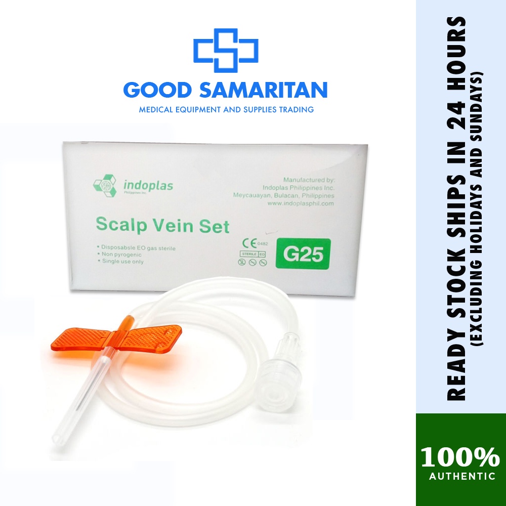 Butterfly / Scalp Vein Set 21G, 23G, 25G (per piece) | Shopee Philippines