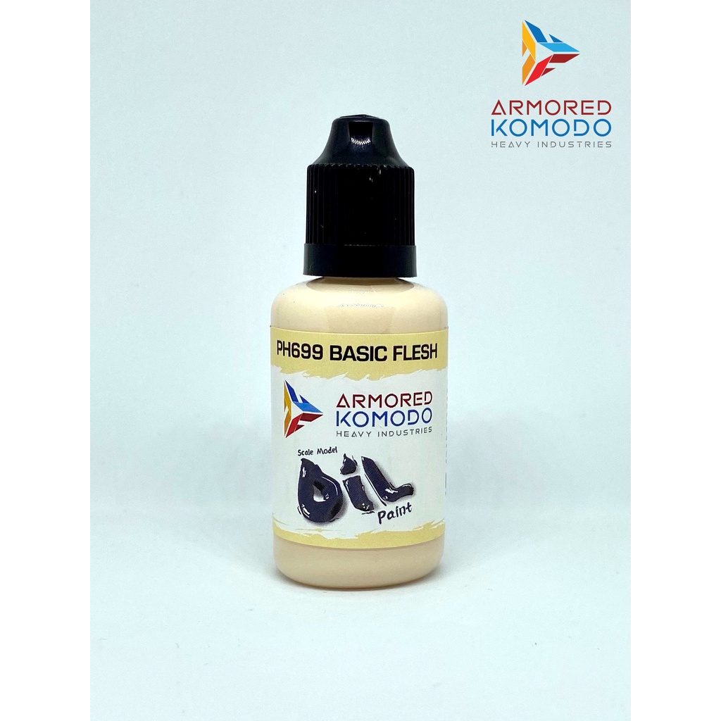 Basic Flesh Oil Paint PH699 30ml Armored Komodo Hobby Paint | Shopee Philippines
