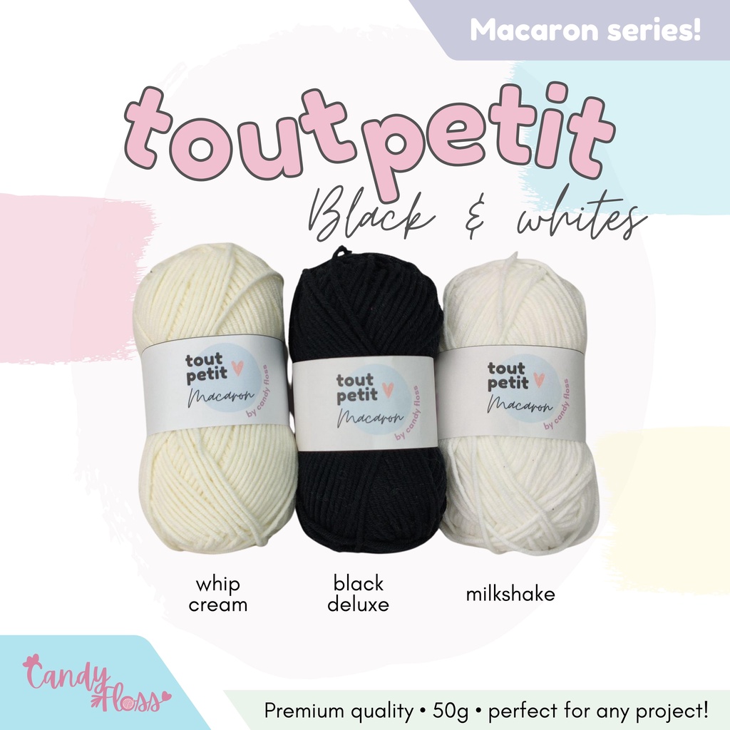 Tout Petit Macaron White & black | Shopee Philippines