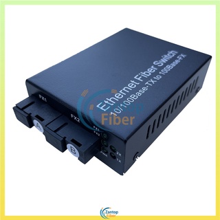 2 SC Port 2 RJ45 Port Fiber Switch 10/100M 2F2E Fiber Media Converter ...