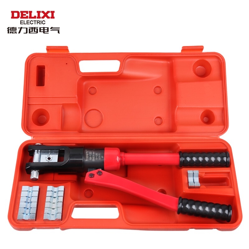 Delixi Electric（DELIXI ELECTRIC）Stainless Steel Hydraulic Clamp Wire Crimper Labor-Saving ...