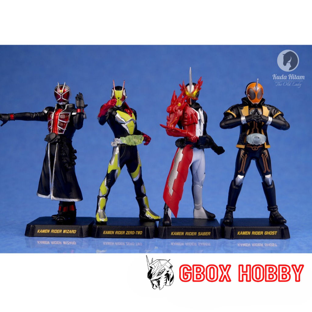 Gashapon Egg Model Bandai HG Kamen Rider New Edition 03 Saber Ghost ...