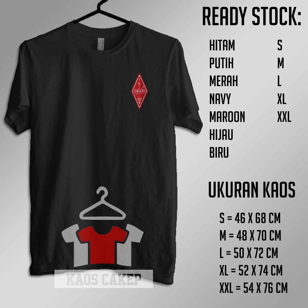 Orari T-shirt Organization Amateur Radio Indonesia Company Shirt Logo ...