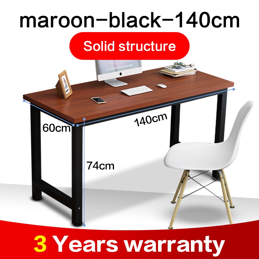 computer table140cm study table for adult with drawer office desk ...
