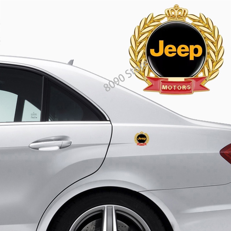 3D Metal Crown Car Body Emblem Sticker Auto Trunk Window Decorative ...