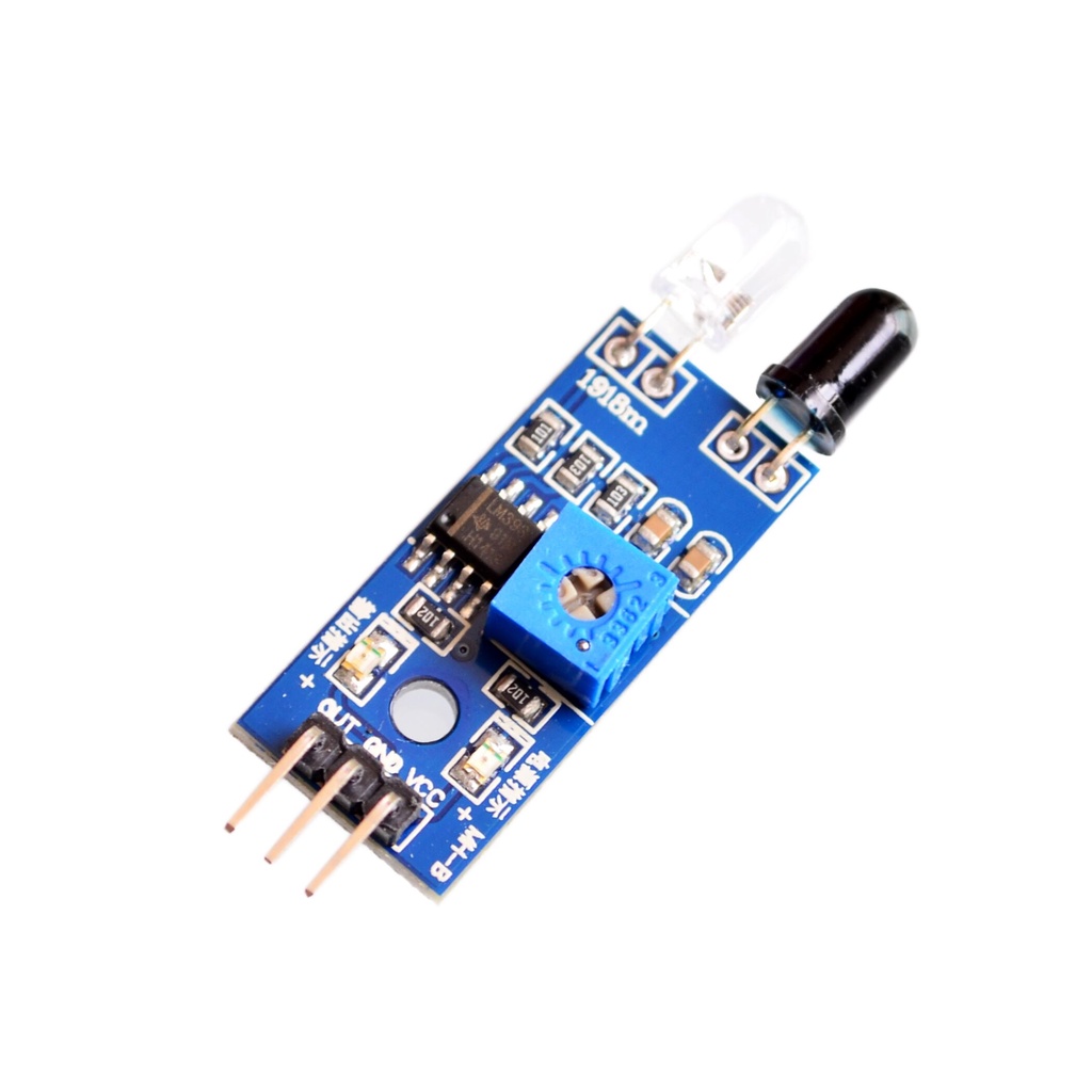 IR Smart Car Robot 3-wire Photoelectric Infrared Avoidance Sensor ...