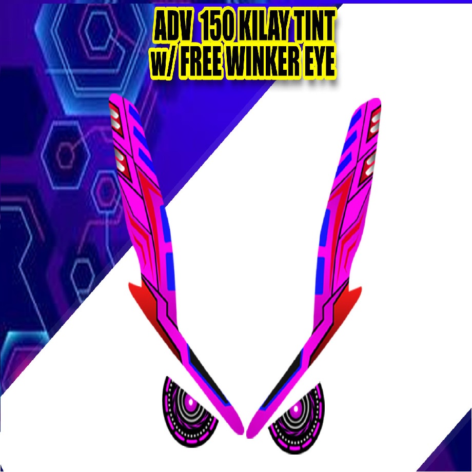 HONDA ADV 150 KILAY TINT WITH FREE EYE / ADV 150 KILAY TINT / ADV 150 ...