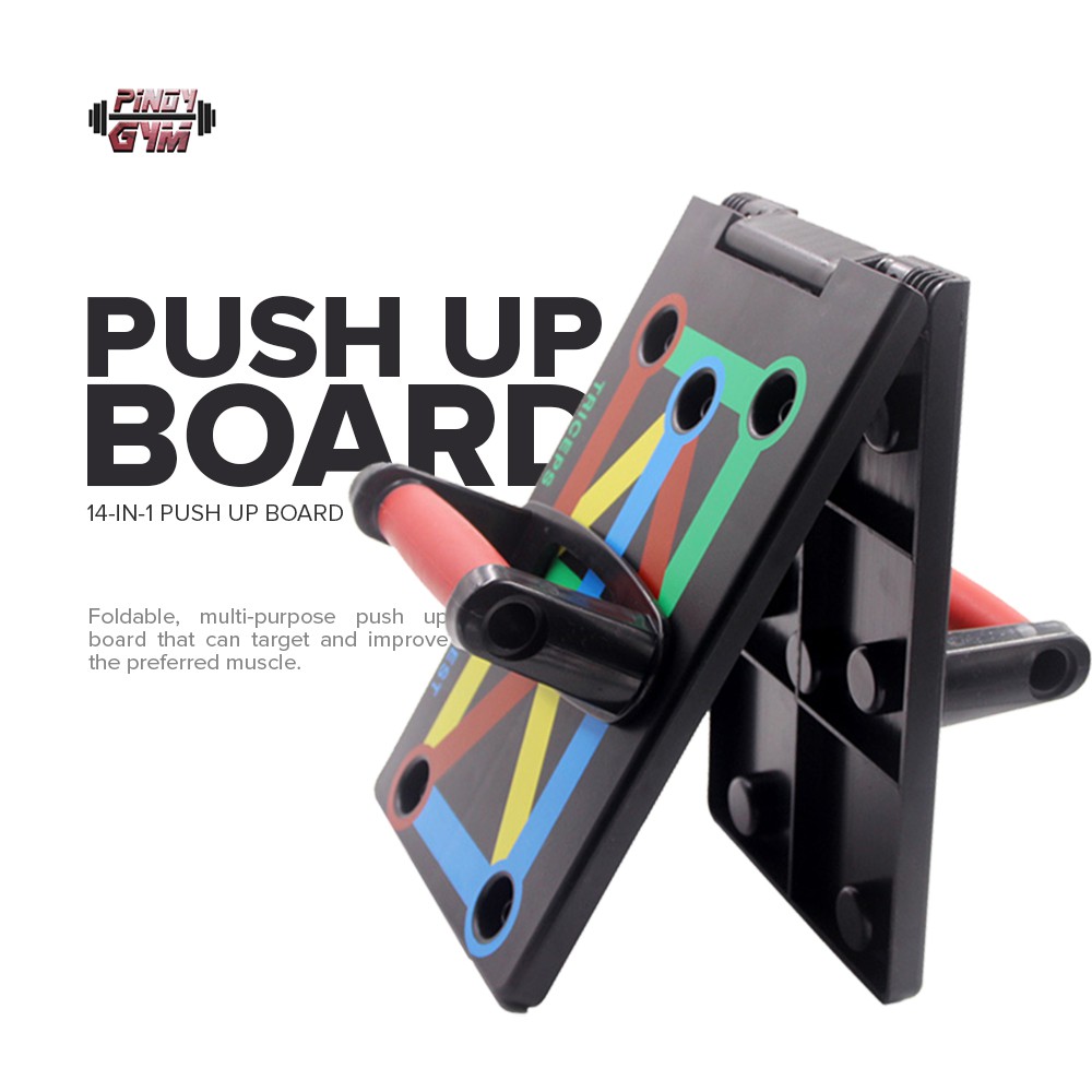 Multi Function Fold Push Up Board Stand Workout Home Gym Muscle Fitness ...