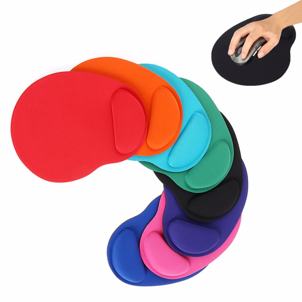 BG.PH Soft Wrist Support Mice Mat Mouse Pad Non Slip for PC Laptop ...