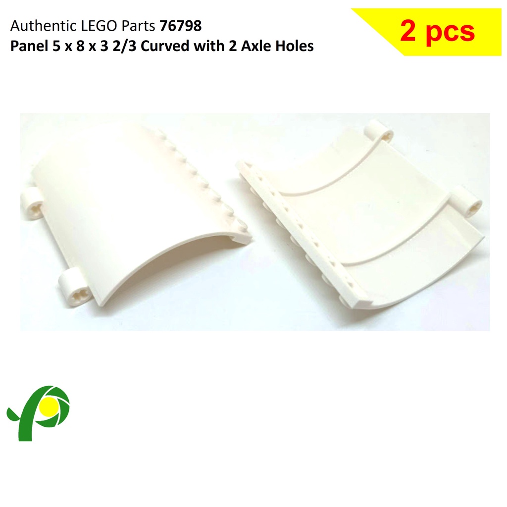 LEGO Parts 76798 Panel 5x8x3 2/3 Curved with 2 Axle Holes | Shopee ...