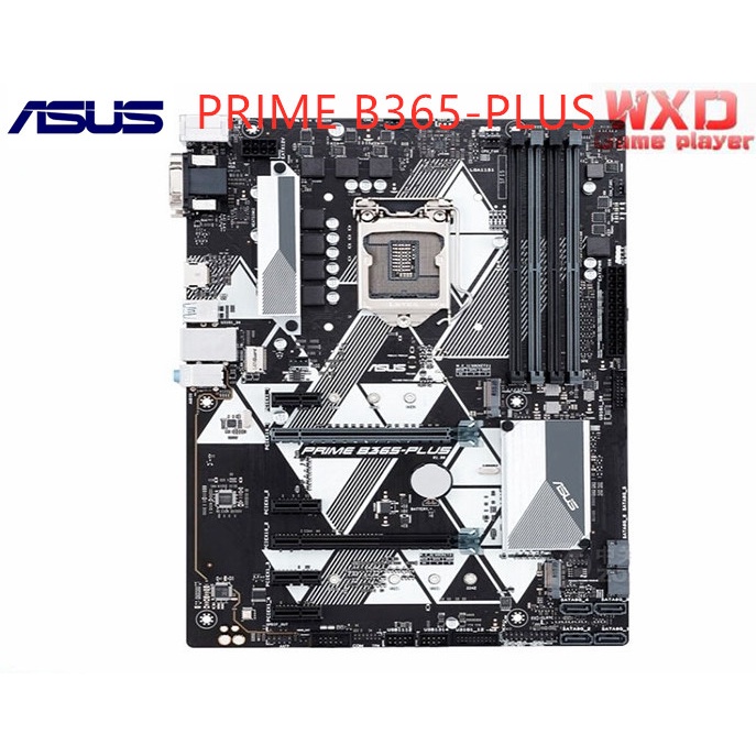 For ASUS PRIME B365-PLUS Motherboard Socket LGA 1151 DDR4 M.2 NVMe For Intel B365 Original ...