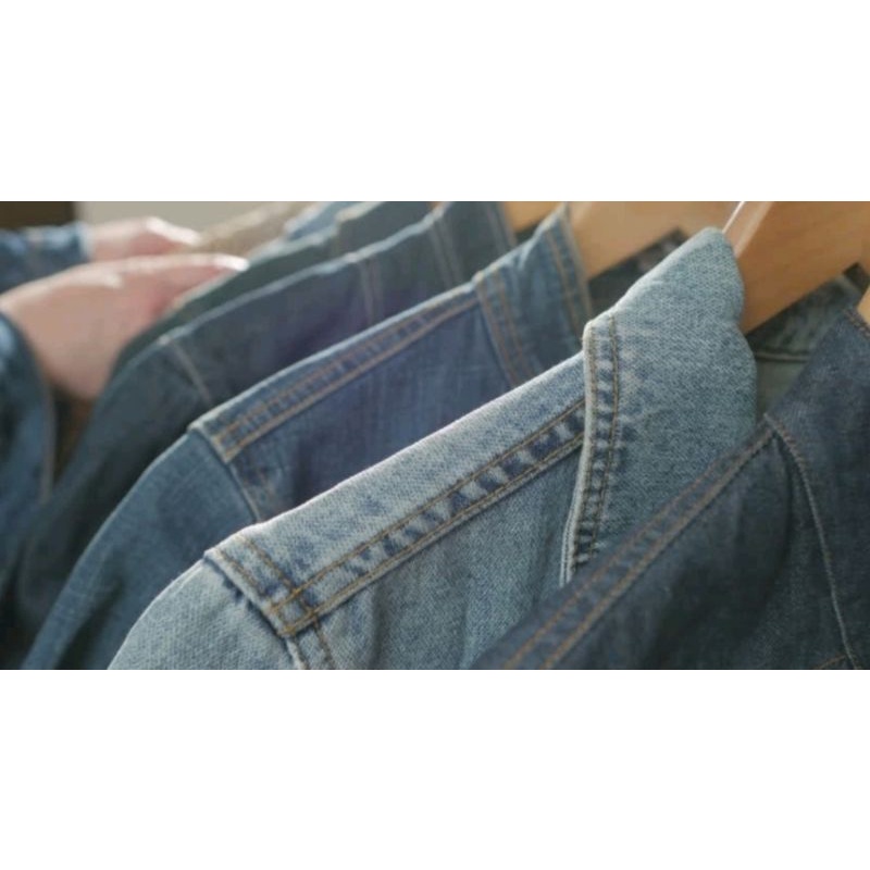 1200 Denim Jacket Maong by Economical Shop | Shopee Philippines