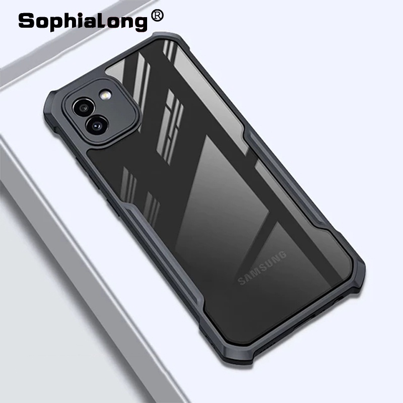 Clear Shock Proof Casing for Samsung Galaxy A03 A04 A05 A04S A05S A02S A03S M02S A04E F04 M04 ...
