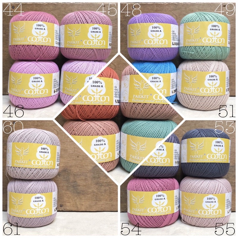 KATUN New SERIES Parakeet Cotton Knitting Yarn (Parakeet Cotton ...