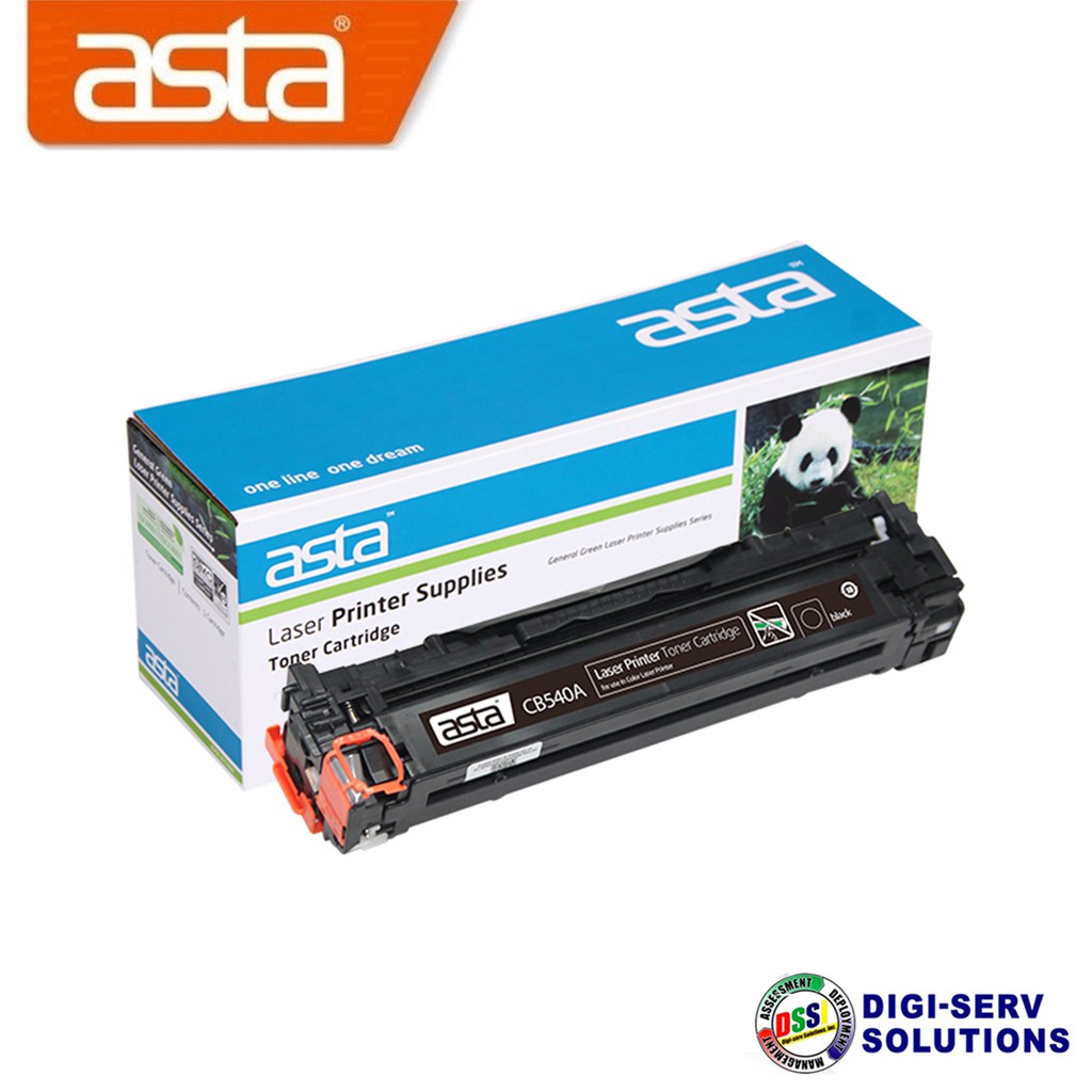 ASTA CB540A (540A) Compatible Toner for HP LaserJet (Black) | Shopee ...