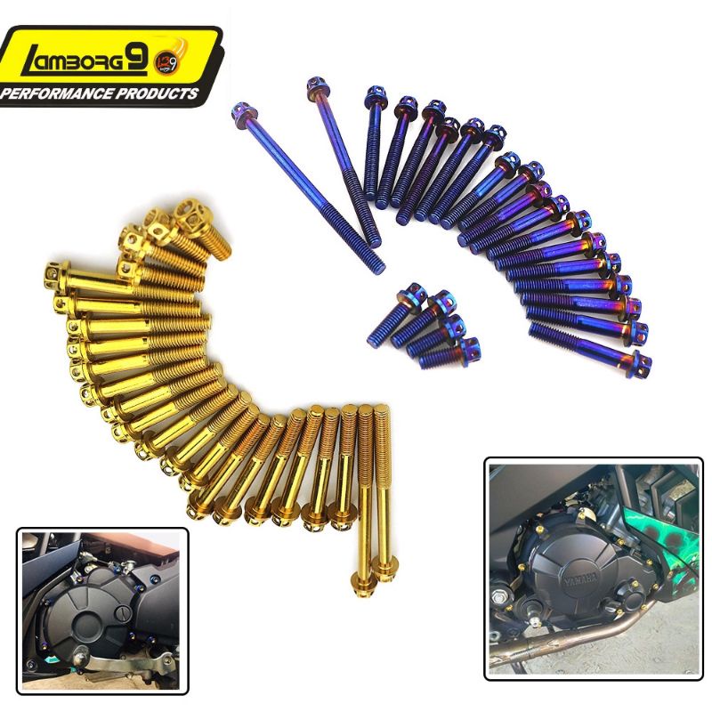 Sniper 150 engine cover bolt stainless Thailand made | Shopee Philippines