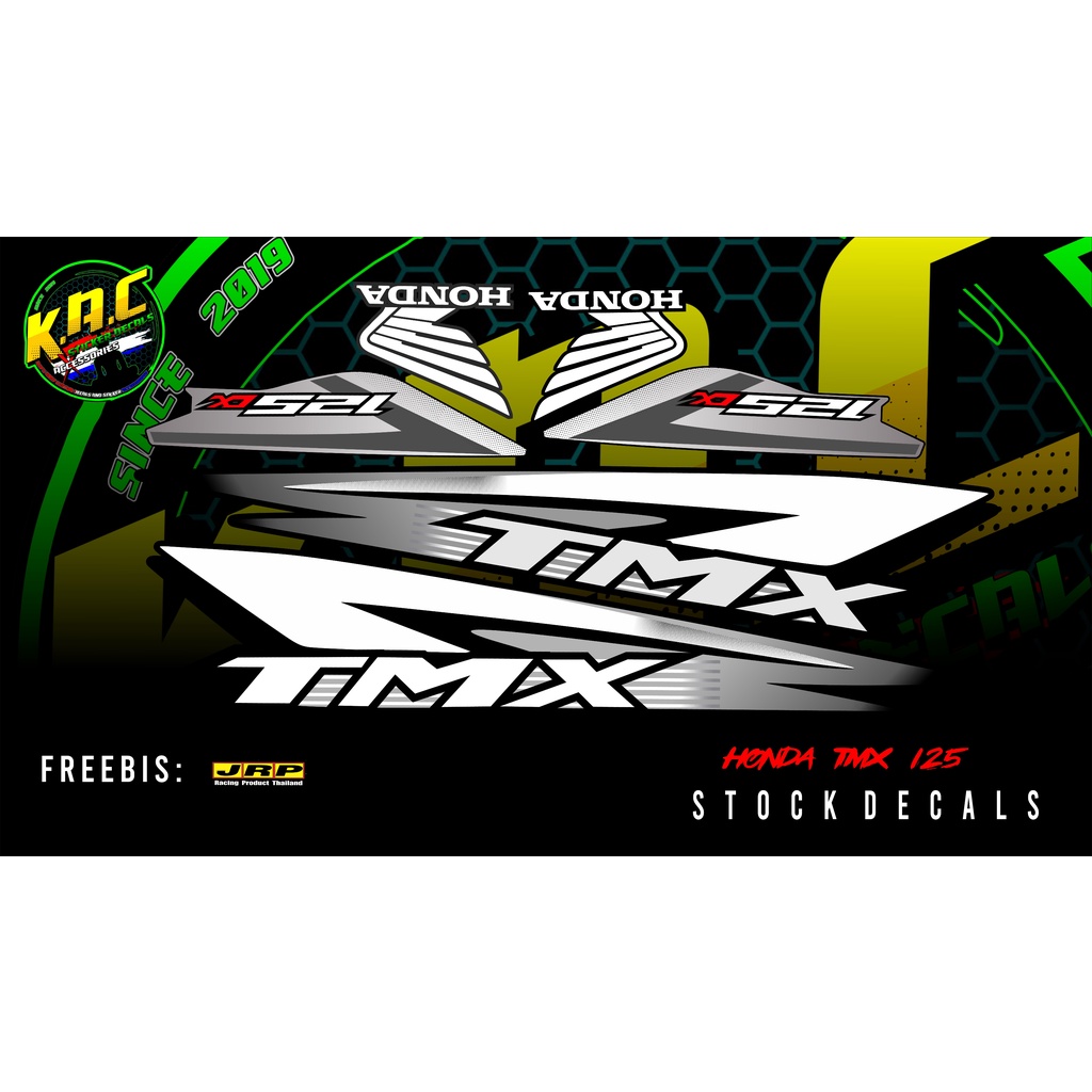 TMX 125 stock decals sticker | Shopee Philippines
