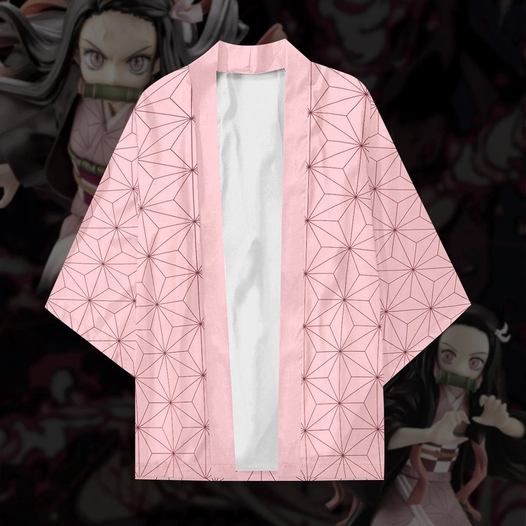 Brand New Anime Devil Killer Kamado Nezuko Japanese Kimono Cosplay ...