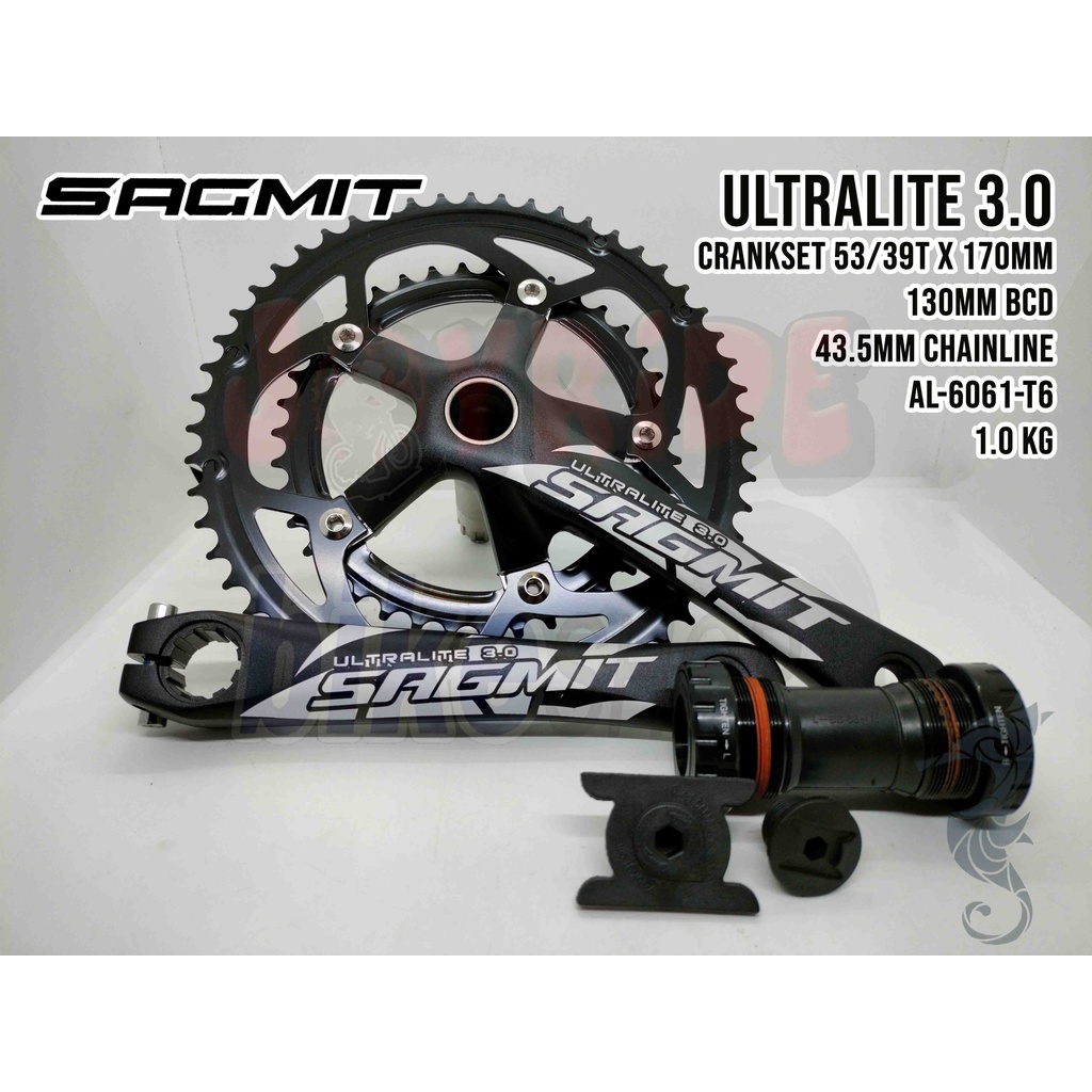 SAGMIT ULTRALITE 3.0 CRANKSET (HOLLOWTECH) | Shopee Philippines