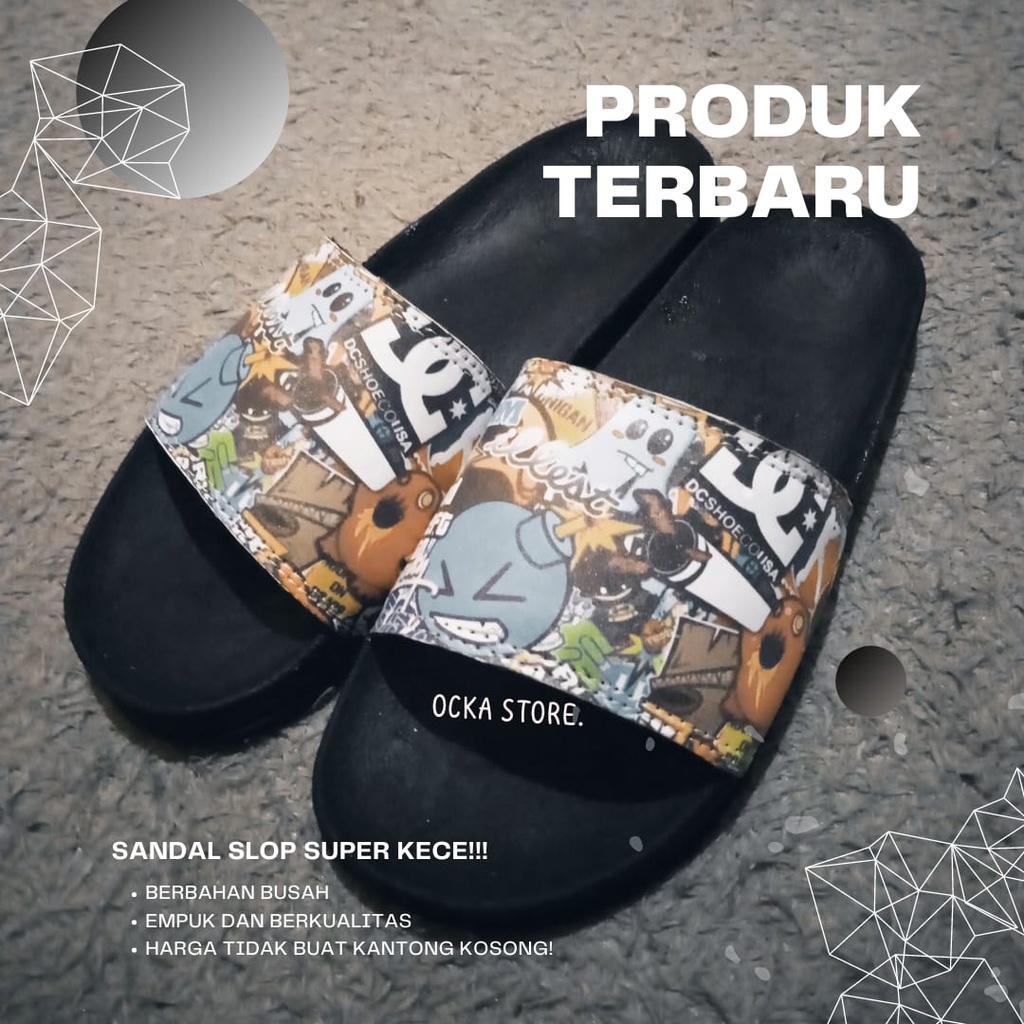 Ocka Store - DC Character Sendal / Slop Abg Sport Flip Flop Slides For ...