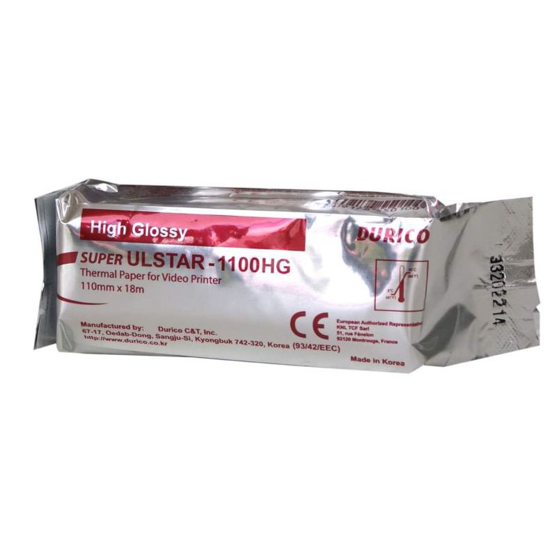 Thermal Paper Type V High Glossy Super ULSTAR-1100HG 110mmx18m DURICO ...