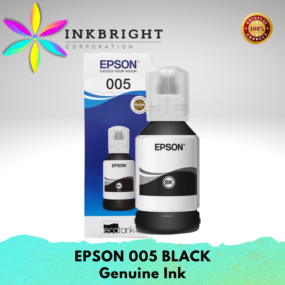 Epson T 005 Original Ink (Black) | Shopee Philippines