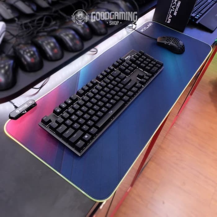 Rexus TR2 Kvlar RGB Speed Edition XXL Gaming Mousepad - Nice White ...