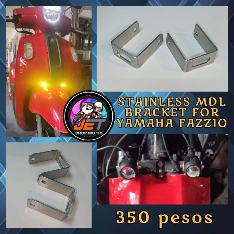 YAMAHA FAZZIO STAINLESS MDL BRACKET | Shopee Philippines