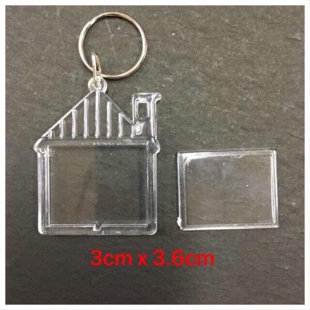 Acrylic keychain DIY Photo (Different Shapes) Photo Print/Photo insert ...