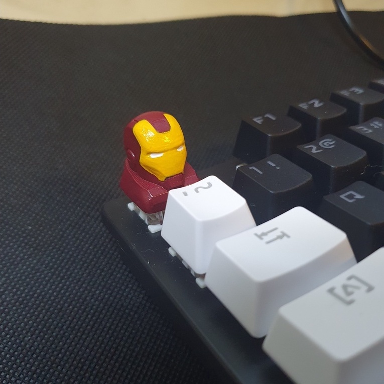 Custom Keycaps Keyboard Iron Man The Avengers Mechanical Switches ...