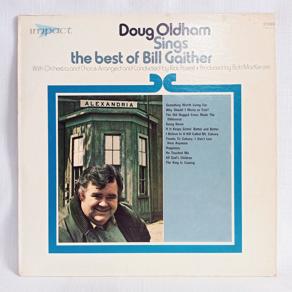 Doug Oldham - Sings The Best Of Bill Gaither - Vinyl Record Plaka LP ...
