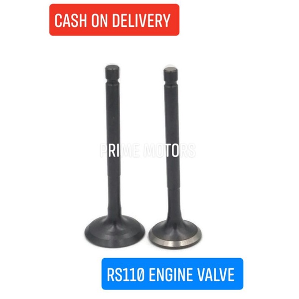 RS110 ENGINE VALVE (1 EXHAUST:1 INTAKE) | Shopee Philippines