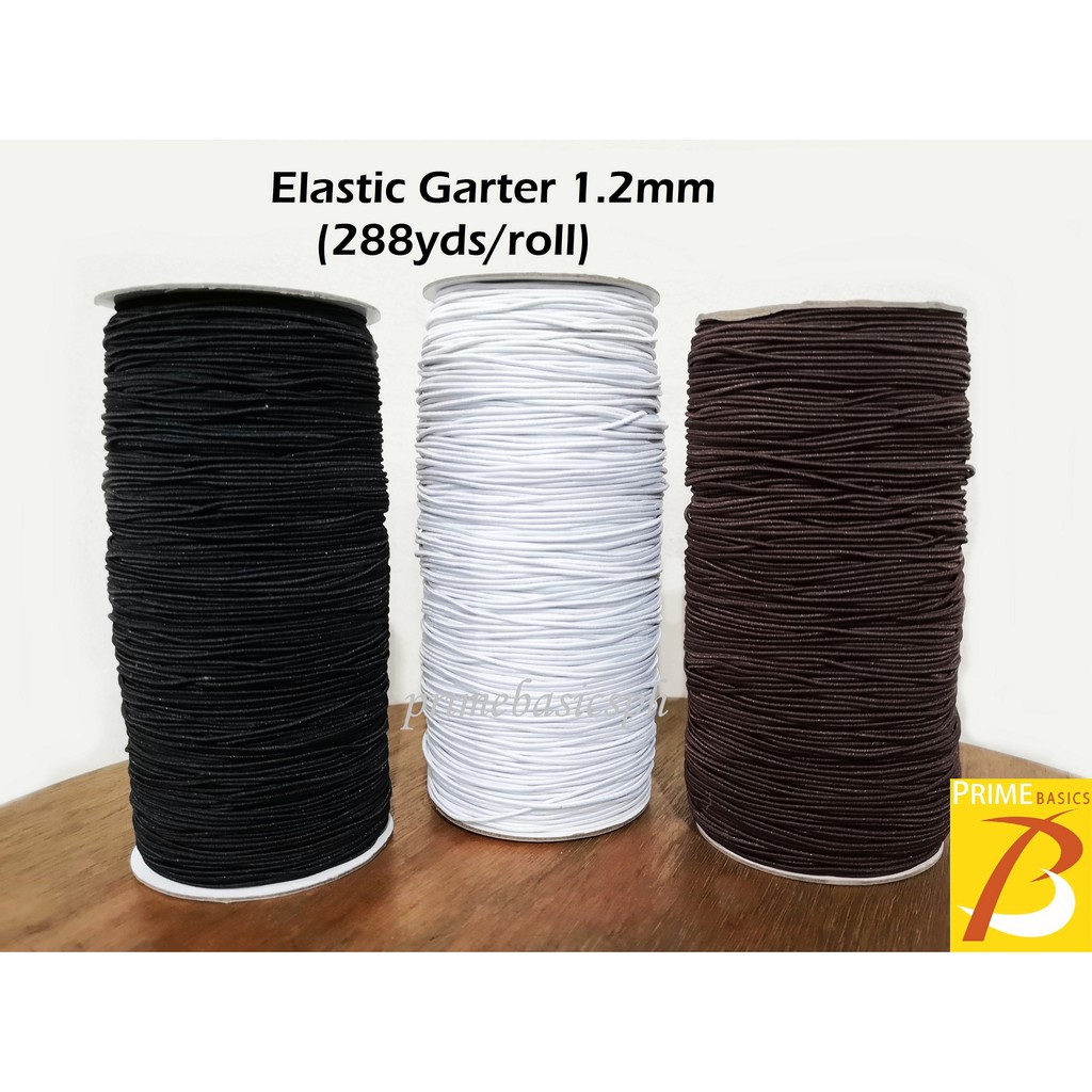 Elastic Garter Ponytail Stretchable Garter Thread Cord 1.2mm (288yds ...