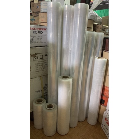 Pe clear plastic film for wrapping goods, pallet wrapping film 25-100cm ...