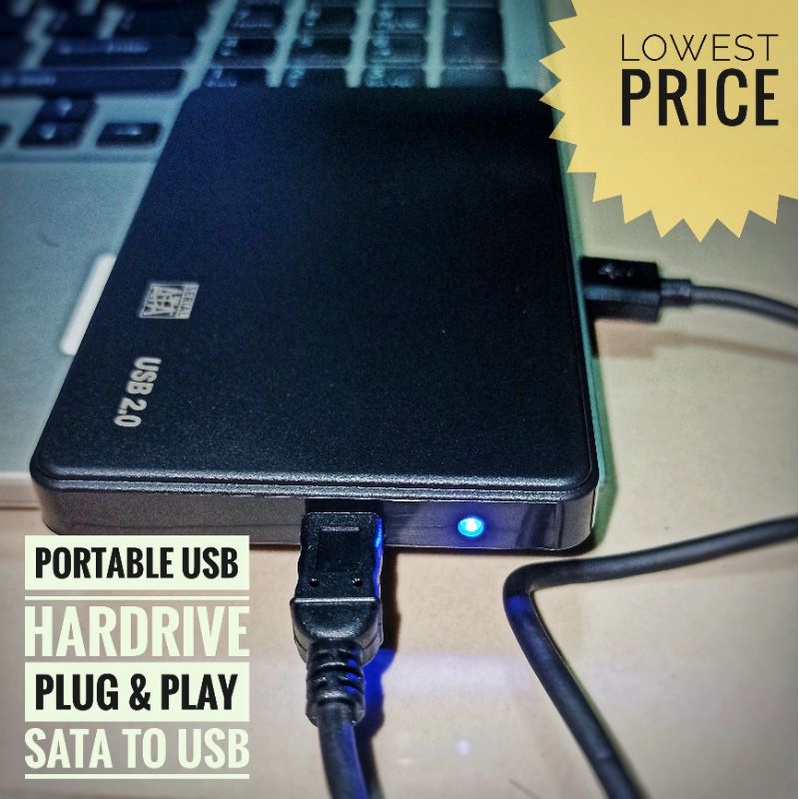 USB 3.0 External HDD hardrive Fit for Ps2 ps3 with Branded harddisk ...