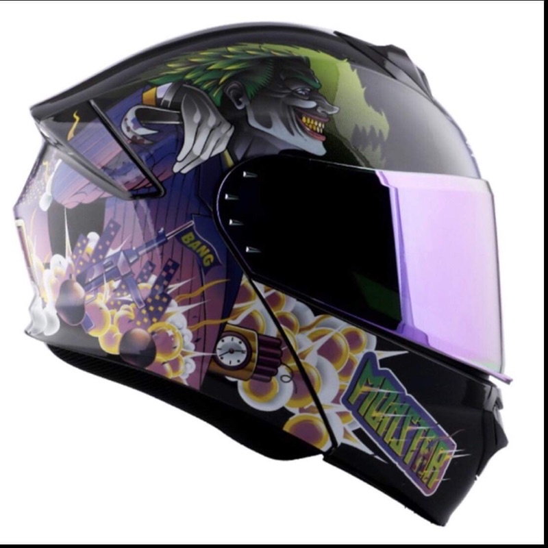 Spyder Modular Helmet with dual visor FORCE GD NEO SERIES - MONSTER ...
