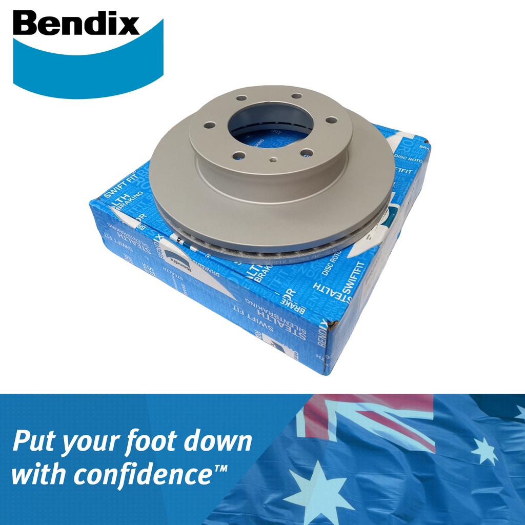 Bendix Brake Disc Rotor BR2952 Front for Ford Ranger XLT 4x4 2003-20011, Everest 2003-2014 ...