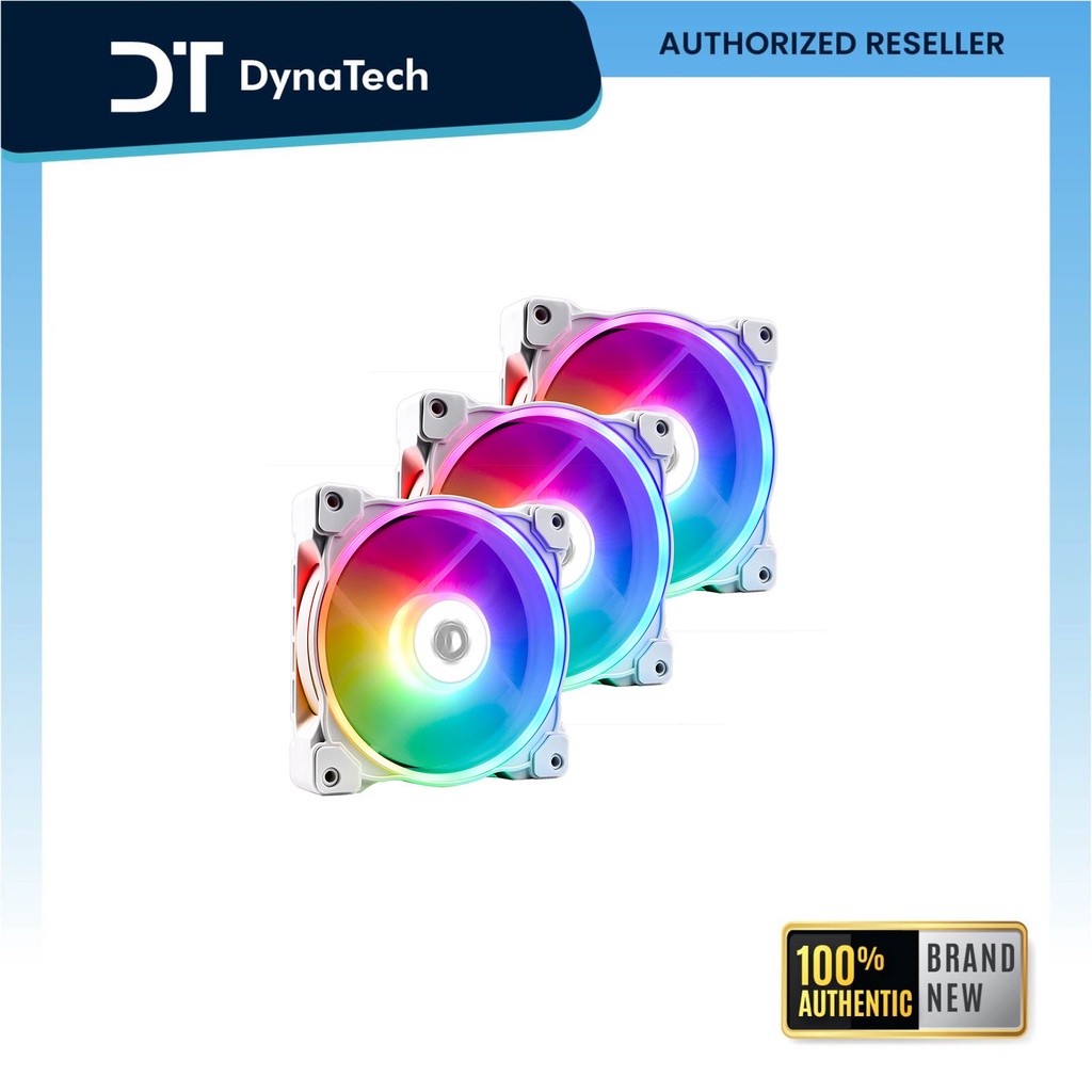 ID Cooling ZF-12025 ARGB TRIO ID-FAN-ZF-12025-ARGB-TRIO SNOW | Shopee Philippines