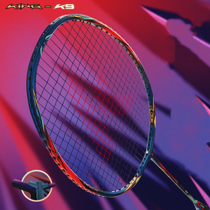 Kawasaki Professional Badminton Racket KING K9 4U 18-32LBS Full Carbon ...