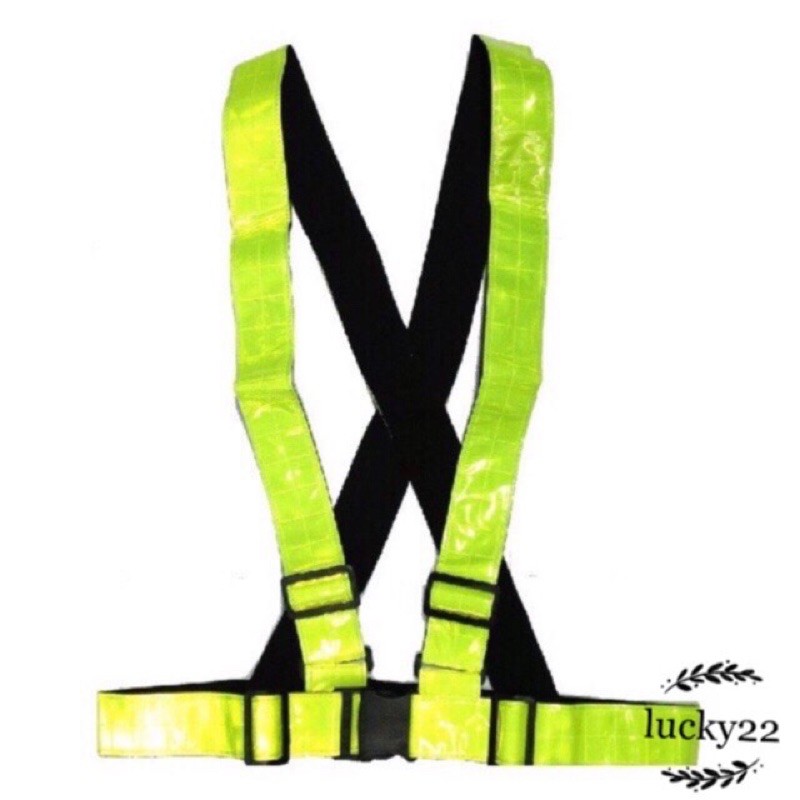 (COD) Heavy duty reflective tape reflector safety motor vest | Shopee ...