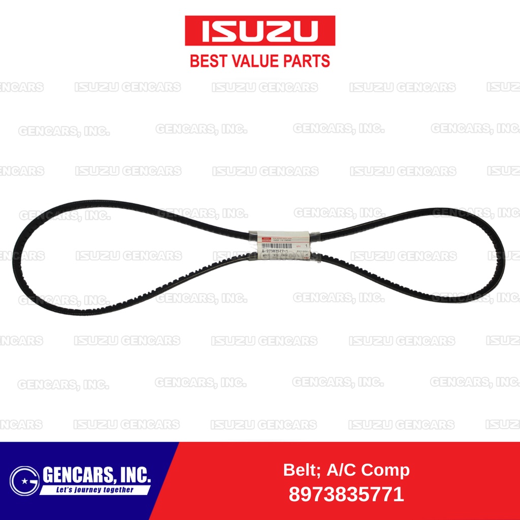 Isuzu Belt A/C Comp for FSR 2008- 2012 (8973835771) (Genuine Parts ...