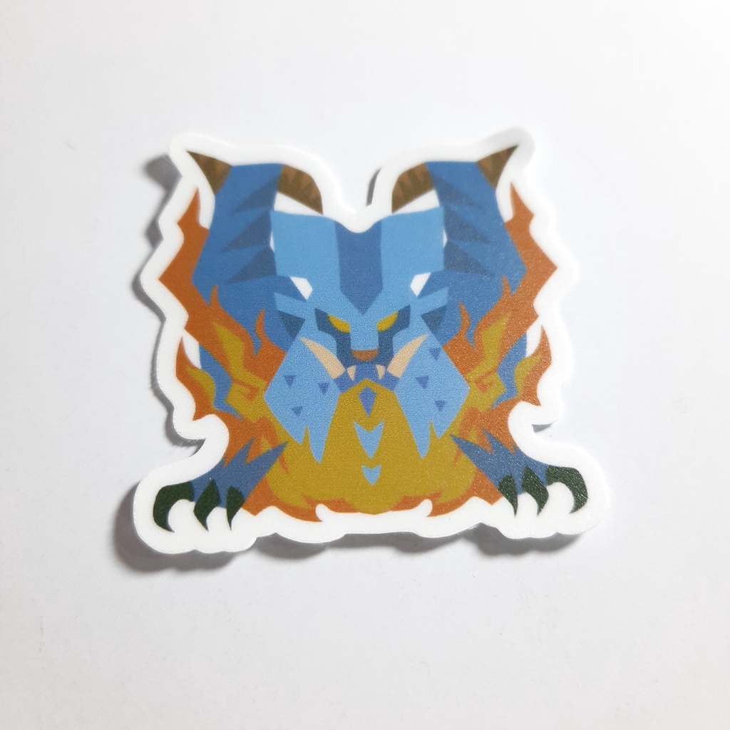 Monster Hunter World Stickers (Elder Dragons/Collab Monsters) | Shopee ...