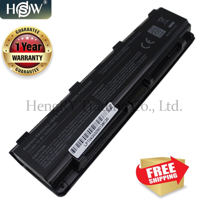Laptop Battery for Toshiba Satellite PA5024U-1BRS 5024 5023 C850 C855D ...
