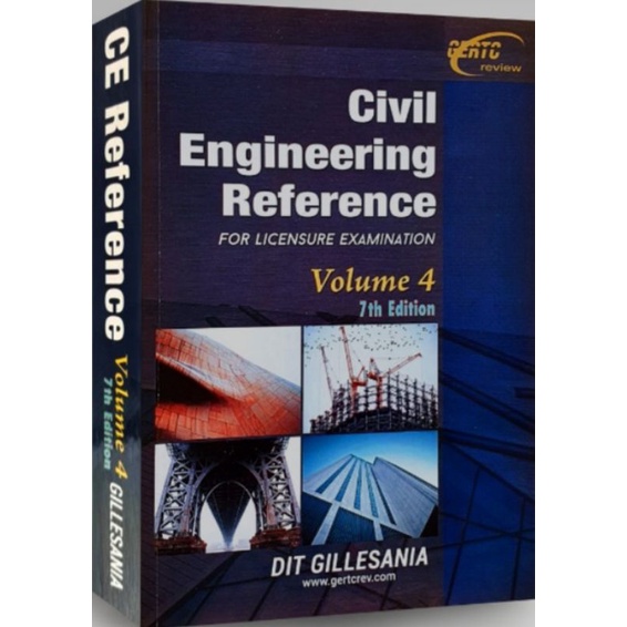 CIVIL ENGINEERING REFERENCE FOR LICENSURE EXAMINATION VOLUME 4 7TH EDITION | Shopee Philippines