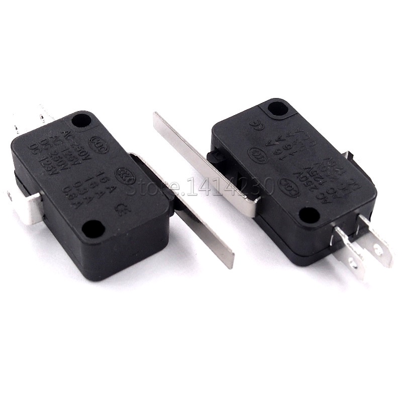 5PCS Limit Switch V-15-1C25 Microswitch Stroke With Longer Handle For Pedal Sealing Machine AC ...