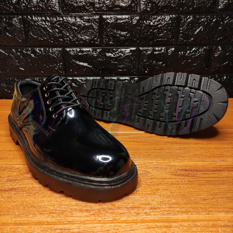 PJV Charol Shoes Marikina Men (Rugged Sole) | Shopee Philippines