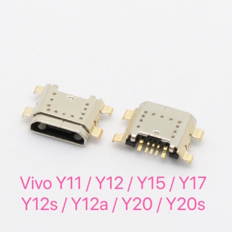 10-50pcs USB Plug In Charging Pin Charger Port Connector For Vivo Y11 ...