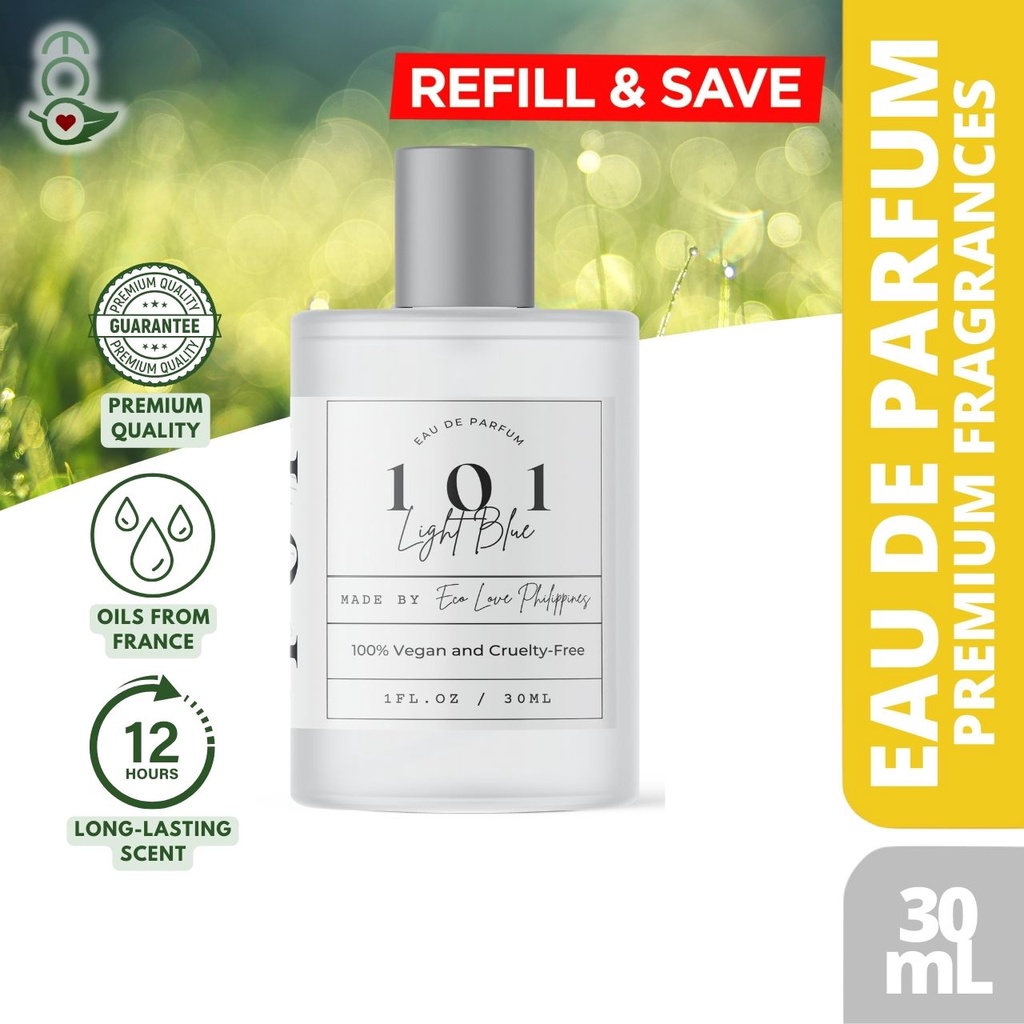 Eco Premium Inspired Oil-Based Parfum Perfume Spray Vegan Paraben Free ...